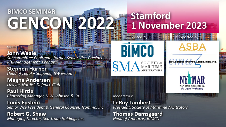 Welcome Remarks :: Maritimetv.com