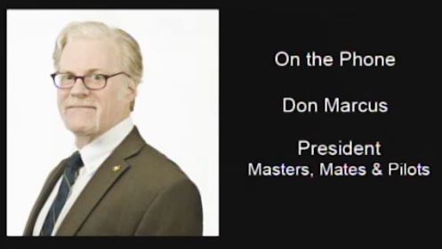 Interview with Don Marcus, President, Masters, Mates & Pilots ...